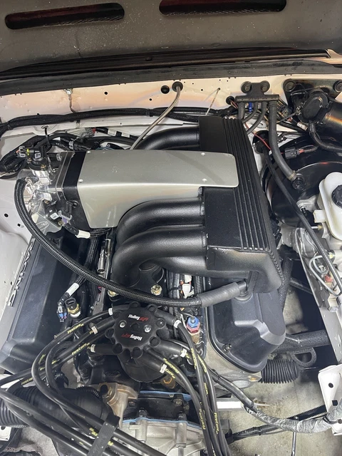 FORD MUSTANG GT40 tubular intake manifold cobra 5.0 foxbody Ported By ...