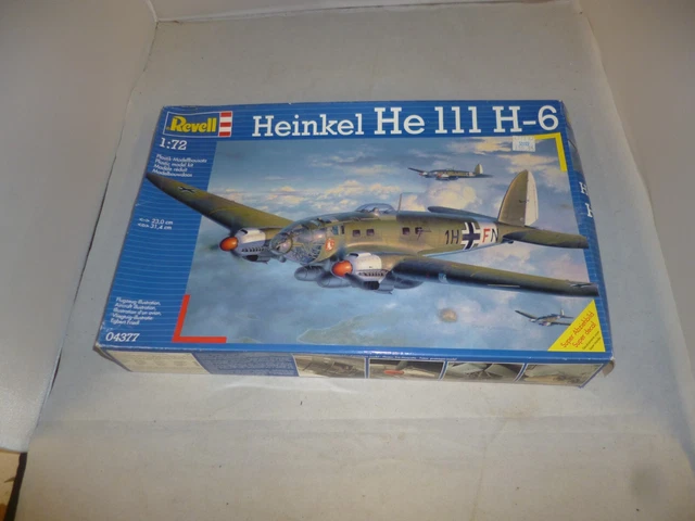 REVELL HEINKEL HE 111 H-6 1:72 scale model kit £15.05 - PicClick UK
