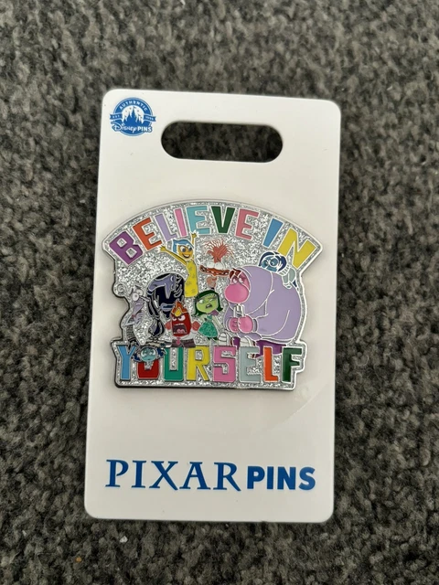DISNEY PIXAR INSIDE Out 2 Believe In Yourself Pin Badge Brand New. £20. ...