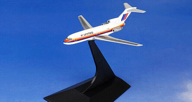 *RARE* BOEING 727-22 United Airlines N7008U Dragon Wings 55447 1:400 ...