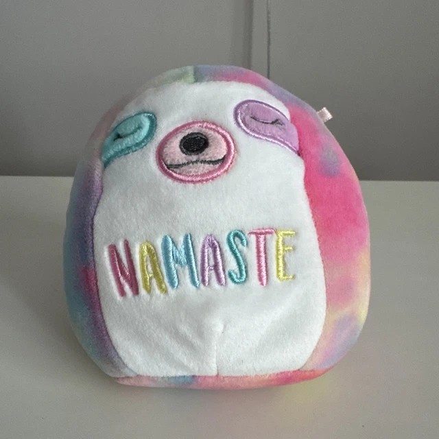 RARE - NAMASTE Taylor the Sloth 5” inch Nameste Squad Squishmallow HTF ...