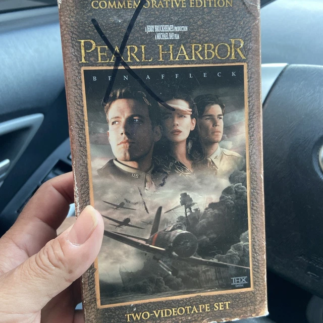 PEARL HARBOR (VHS Widescreen, 2001) Kate Beckinsale, Josh Hartnett, Ben ...
