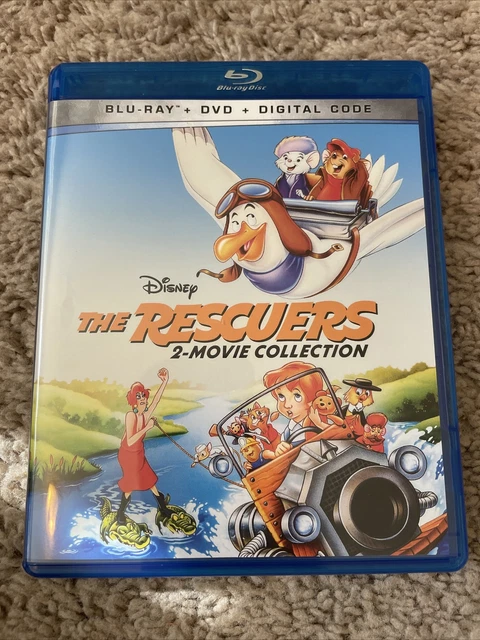 THE RESCUERS 2-MOVIE Collection (Blu-ray, Dvd, 2 Disc Set, 2022) No ...