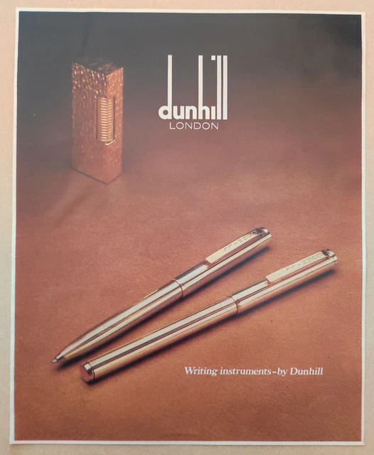 DUNHILL LONDON LIGHTERS & Pens Original UK Press Advert 1975 £5.91 ...