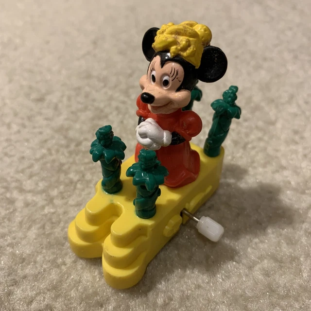 DISNEY MINNIE MOUSE Burger King Kids Club Wind Up Parade Float Figure ...