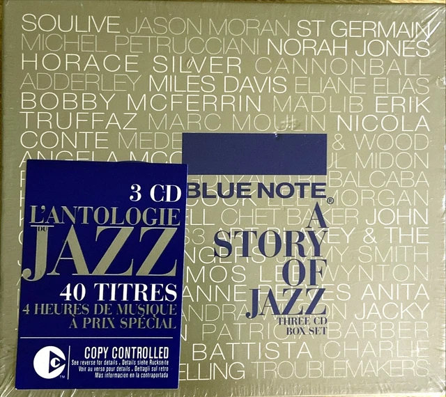 COFFRET BOX SET 3xCD ALBUM BLUE NOTE A STORY OF JAZZ RARE NEUF SOUS ...