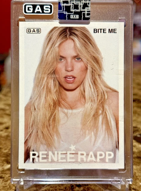 2025 GAS COMPLEX Renee Rapp Trading Card Bite Me Limited Edition ...