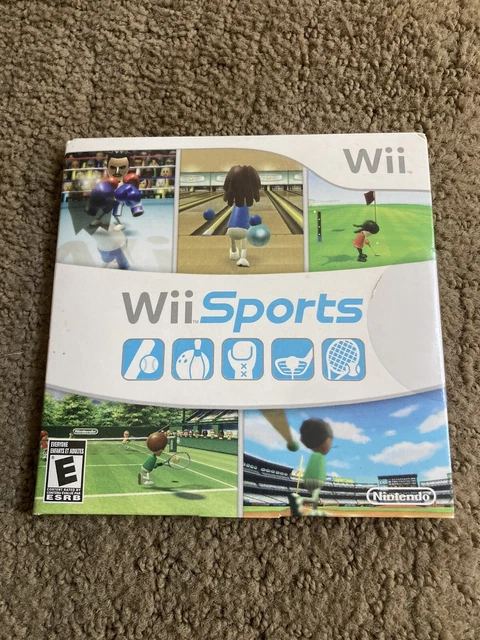 WII SPORTS (NINTENDO Wii, 2006) Brand New - Factory Sealed Sticker Seal ...