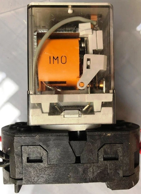 IMO PLUG IN Power Relay 8 PIN 240V Coil 250V-AC Type 60.12 10-Amps $18. ...