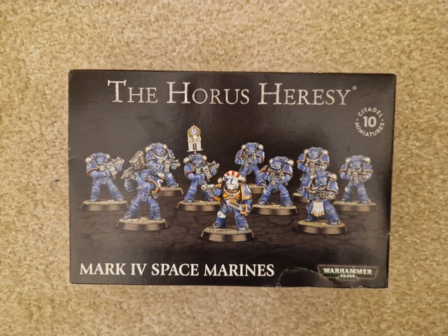 GAMES WORKSHOP: THE Horus Heresy Mark IV Space Marines £0.99 - PicClick UK