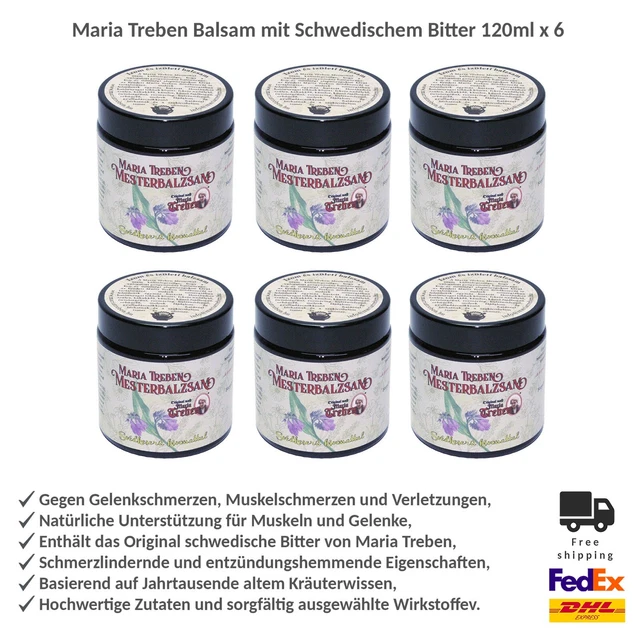 MARIA TREBEN BALSAM mit Schwedischem Bitter Gegen Muskel und ...