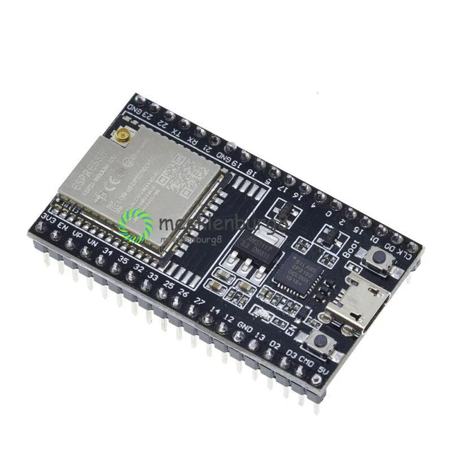 ESP32 WROOM 32U Entwicklungsboard ESP32 DevKitC Modul Kernplatine WiFi EUR 4,65 - PicClick DE