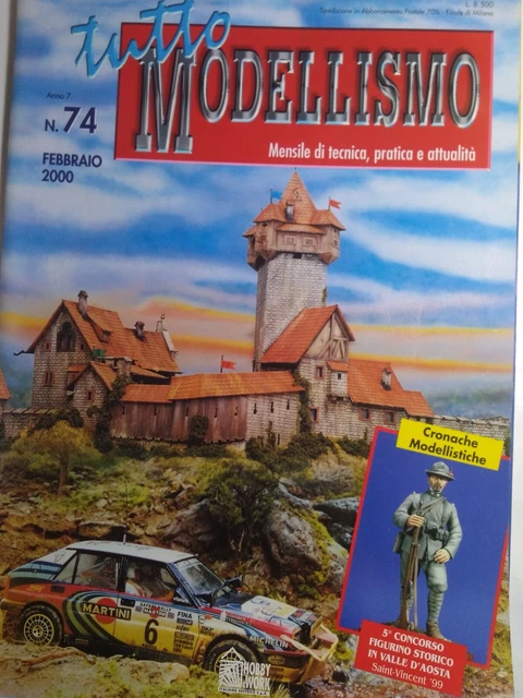 RIVISTA TUTTO MODELLISMO N.74 Feb2000- Mod. Terrestre, Aereo, Figurini ...