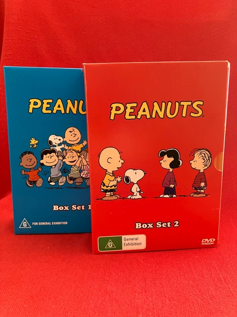 PEANUTS DVD BOX sets 1 & 2, unused, region 4, freepost $75.00 - PicClick AU