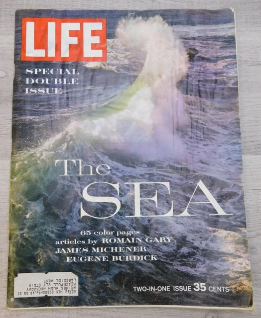 THE SEA DOUBLE Issue Dec 21 1962 LIFE Magazine Vol 53 No 25 Great ...