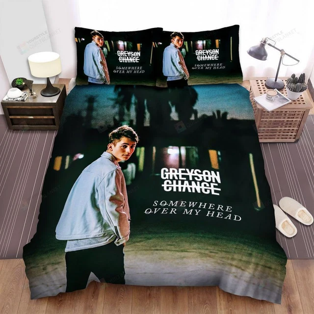 GREYSON CHANCE ALBUM Somewhere Over My Head Quilt Duvet Cover Set ...