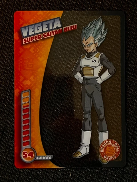 PANINI TRADING CARD Dragonball Super 2019 Dbs Vegeta Super Sayan Bleu ...