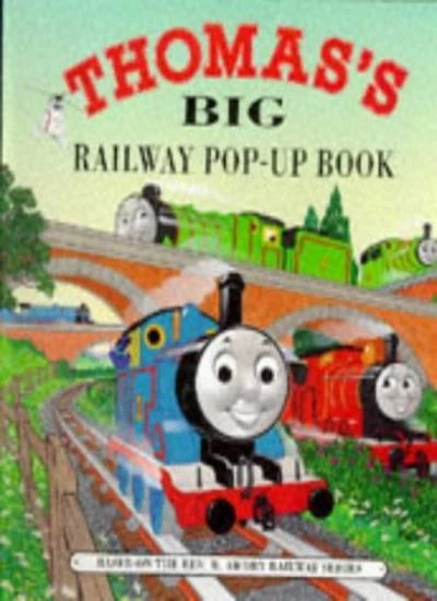 THOMAS'S BIG RAILWAY Pop-up Book,Owain Bell £25.94 - PicClick UK