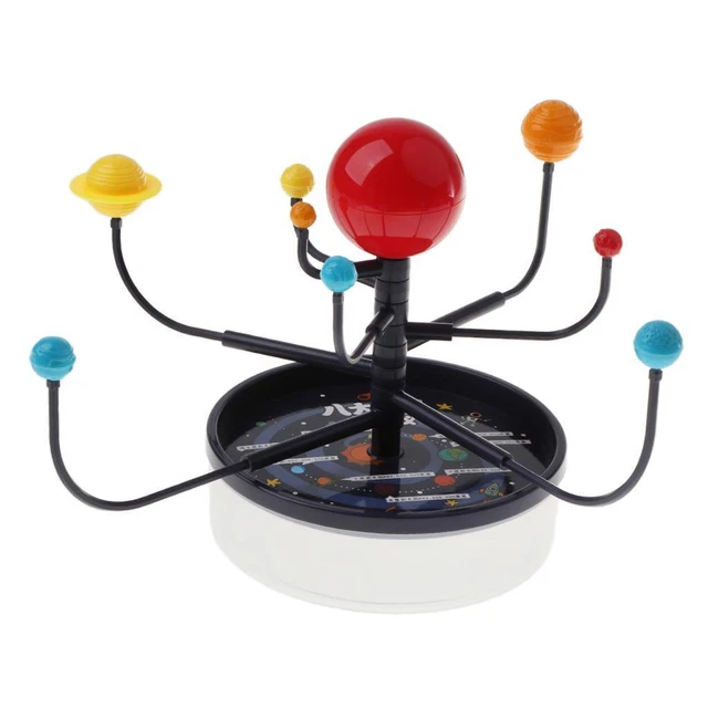 3D SOLAR SYSTEM Model Celestial Body Kit School Teaching Aids for Kids ...