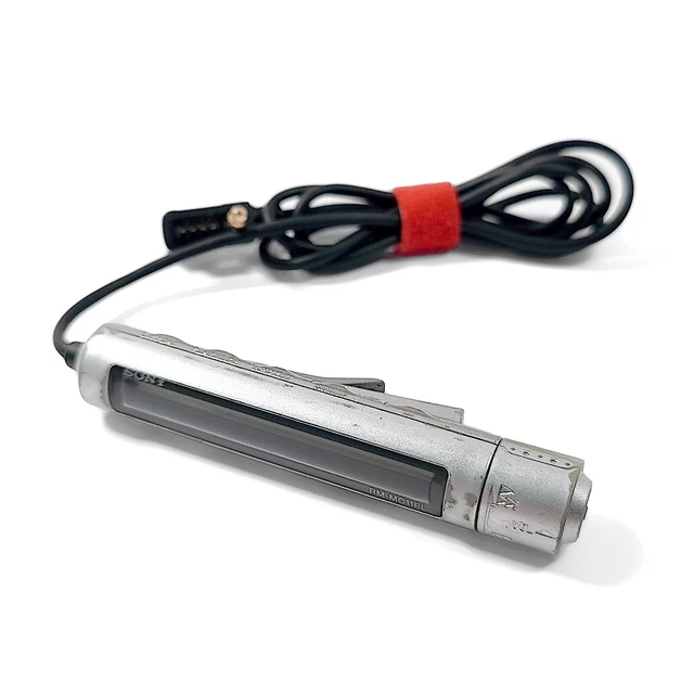 SONY RM-MC11EL MINIDISC Inline Remote Control Silver - Tested Working £ ...