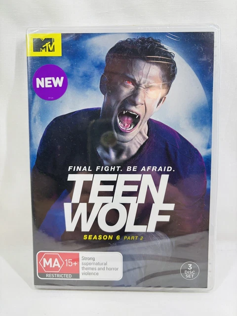 TEEN WOLF SEASON 6 Part 2 DVD Final Fight Be Afraid Brand New Sealed $16.00 - PicClick AU