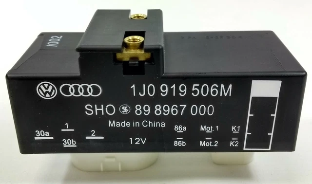 VW AUDI RADIATOR Fan Control Unit Ecu Golf Lupo Up Bora Polo A3 Genuine ...