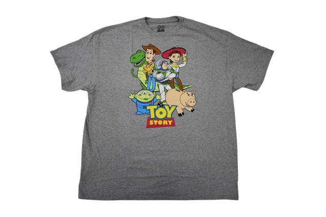 DISNEY TOY STORY Mens Woody, Jessie, Buzz Lightyear Rex, Hamm Gray ...
