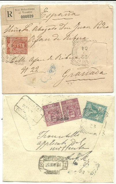 ITALY.LETTER CIRCULATED IN 1904 by certified mail £18.03 - PicClick UK