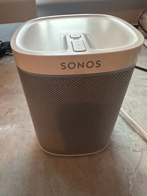 SONOS PLAY 1 Smart Wireless Speaker with wall bracket - White £51.04 - PicClick UK