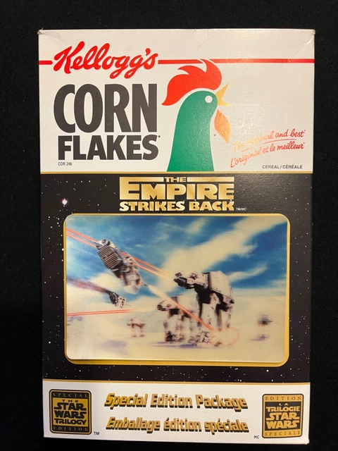 STAR WARS:THE EMPIRE Strikes Back Kellogg’s Corn Flakes Special Edition ...
