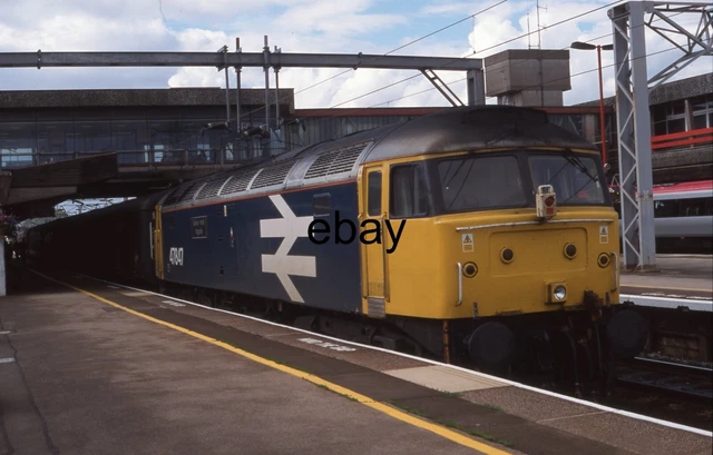 35MM RAILWAY SLIDE - BR Diesel Electric Loco Class 47. 47847 @ Stafford ...