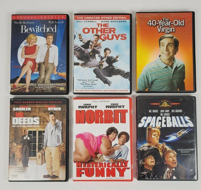 SPACEBALLS, NORBIT, MR. Taten, 40 Jahre alte Virgin & mehr 6 DVD Comedy ...