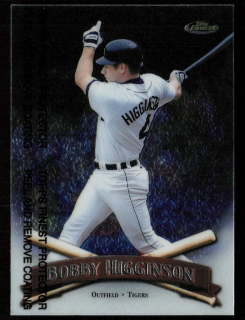 1998 FINEST BOBBY Higginson #248 Detroit Tigers carte de baseball EUR 1 ...
