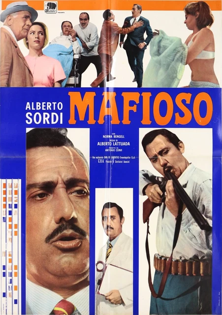 MAFIOSO SOGGETTONE CINEMA Film Alberto Sordi De Laurentiis 1962 1Sh ...