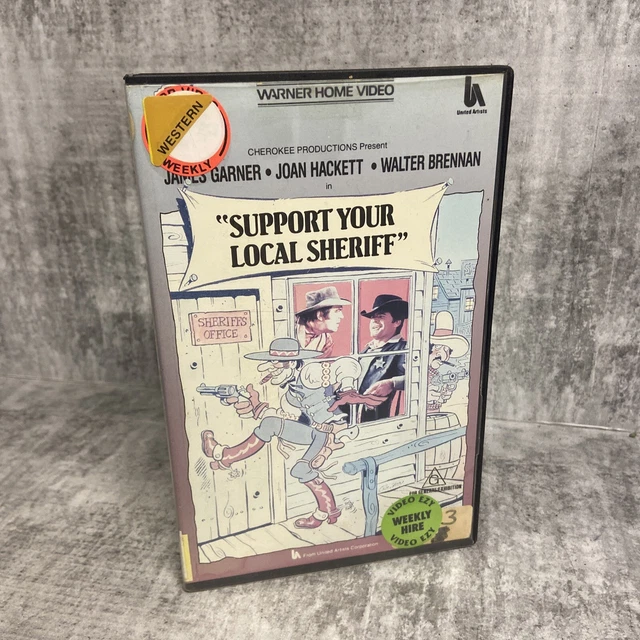 SUPPORT YOUR LOCAL Sheriff VHS Movie Video Cassette Tape $4.95 ...