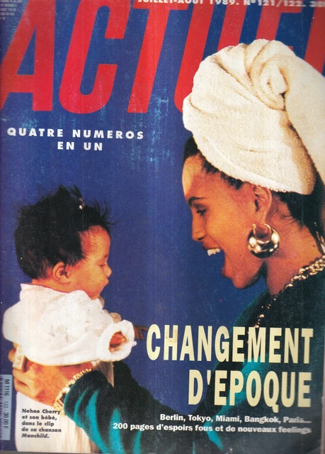 MAGAZINE ACTUEL N°121-122. Juillet-août 1989. EUR 7,00 - PicClick FR