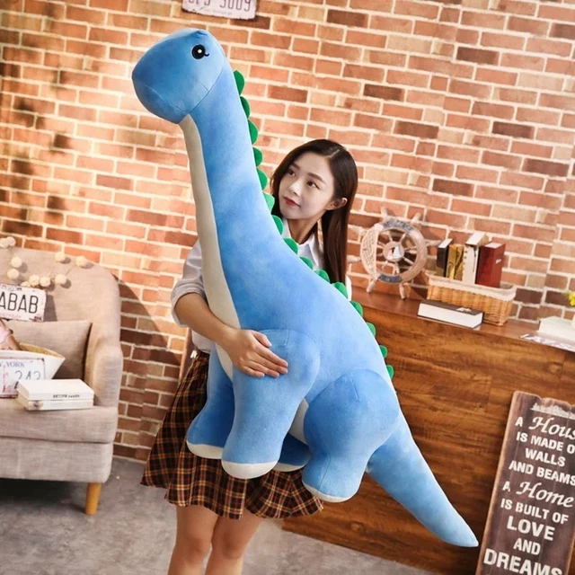 KID GIANT DINOSAUR Tanystropheus Plush Toy Cuddly Stuffed Animal Doll ...