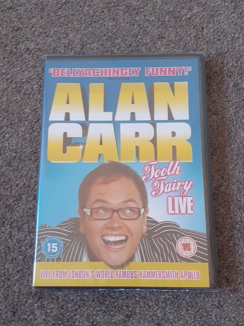 ALAN CARR - Tooth Fairy LIVE DVD New & Sealed EUR 2,88 - PicClick IT