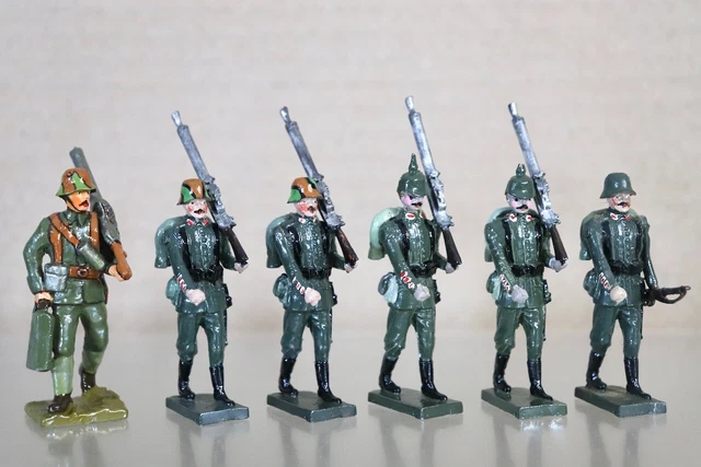 LANCER MILITARY TOYS SOLDIERS WWI GERMAN UHLAN LANCERS with MACHINE ...