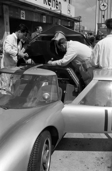 TONY MAGGS & Bob Olthoff Lola Mk6 GT Ford LGT-1 1963 Sports Car Racing ...