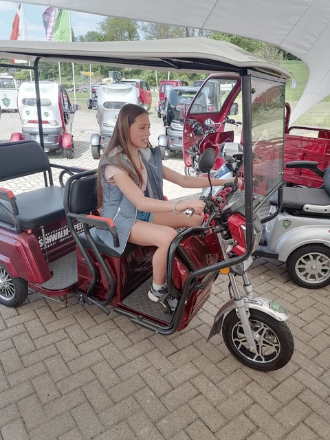 E-RIKSCHA ELEKTRO MAX BEN QUAD TRIKE Grand Extra BOB UTV Geco Aixam ...