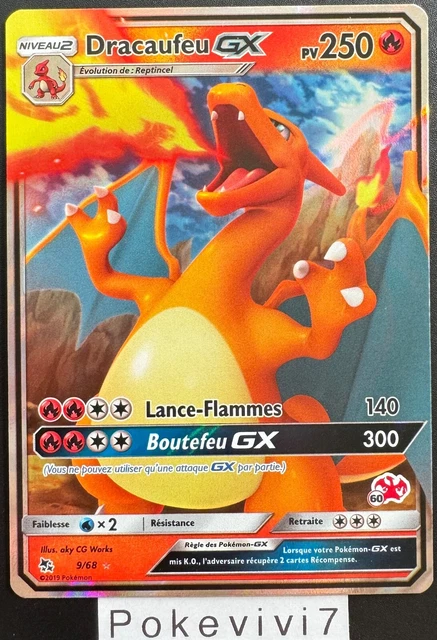 POKEMON CARD FIRECRACKER 9/68 GX Deck Combat Academy No. 60 SL11.5 EN ...