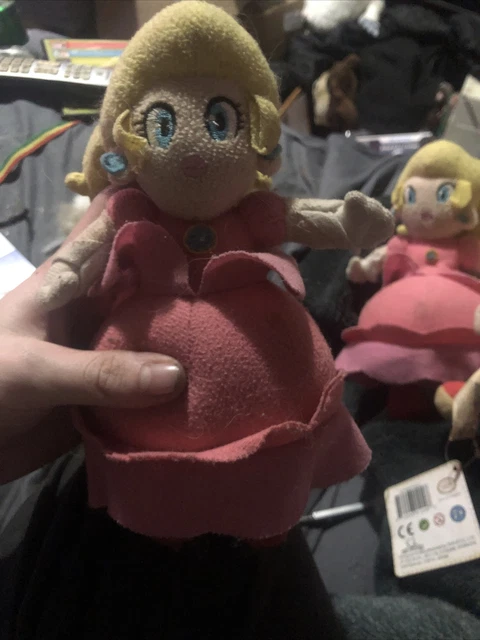 MARIO PARTY PRINCESS Peach Plush Lot Extremely Rare Sanie Sml $75.00 ...