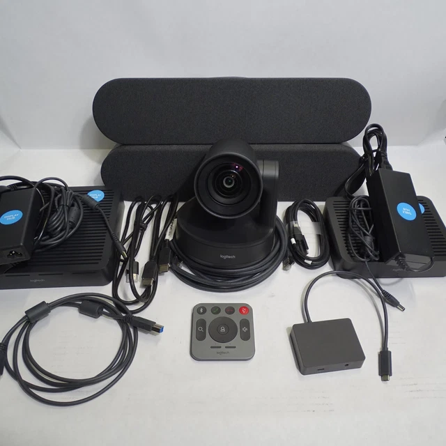 LOGITECH RALLY PLUS 4K Conference Camera System w/ Dual-Speakers $679. ...