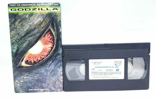 GODZILLA (VHS, 1998, Closed Captioned) £8.70 - PicClick UK