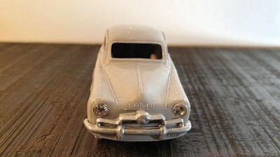 NOREV PLASTIC SIMCA ARONDE 1st MODEL GOLD FLOOR DIAMOND HEADLIGHTS 1/43 ...