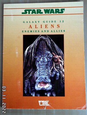 STAR WARS ALIENS Enemies and Allies Galaxy Guide 12 RPG RDR West End ...