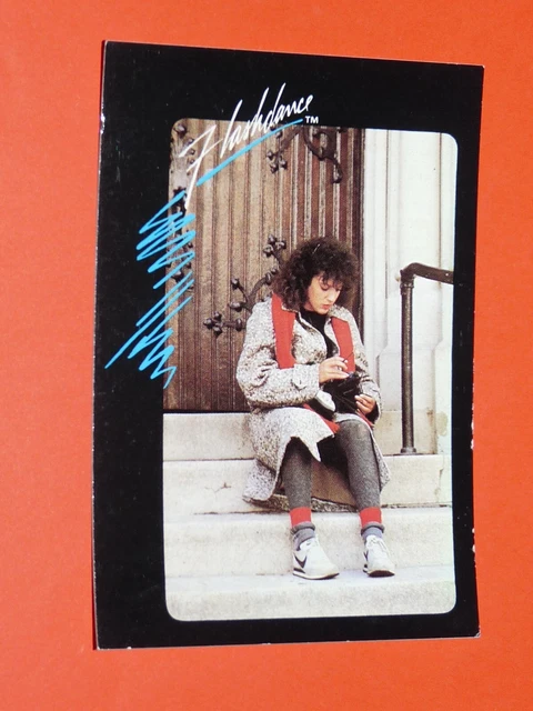 #67 FLASHDANCE PANINI 1983 Cinema Adrian Lyne Jennifer Beals Michael ...