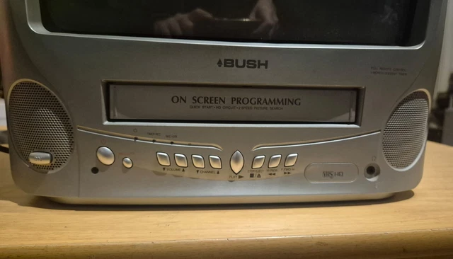 BUSH BTV18SIL/VA 14& Inch CRT TV with VHS Video Gaming Television £69.00 - PicClick UK