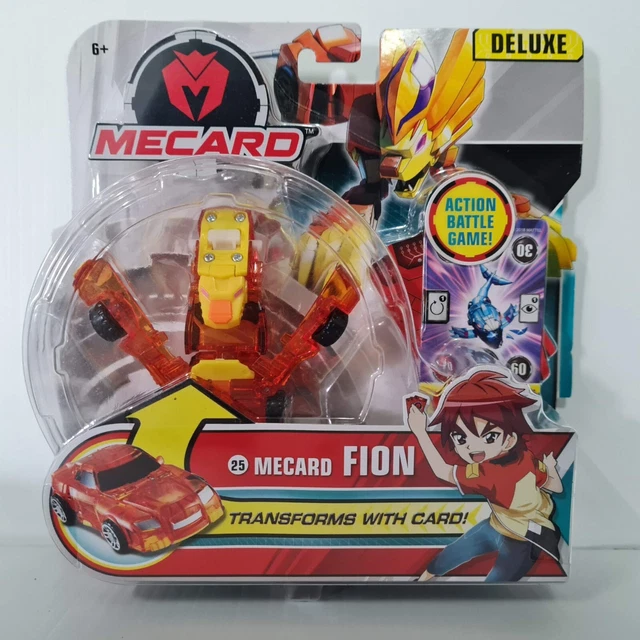 MECARD DELUXE MECARDIMAL Figure - FION Transforms with card RARE ...